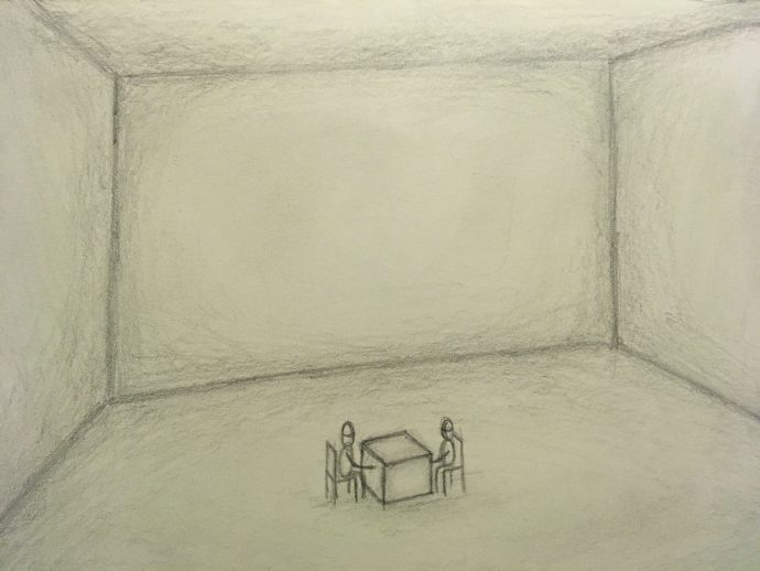 Enclosed Exterior concept sketches